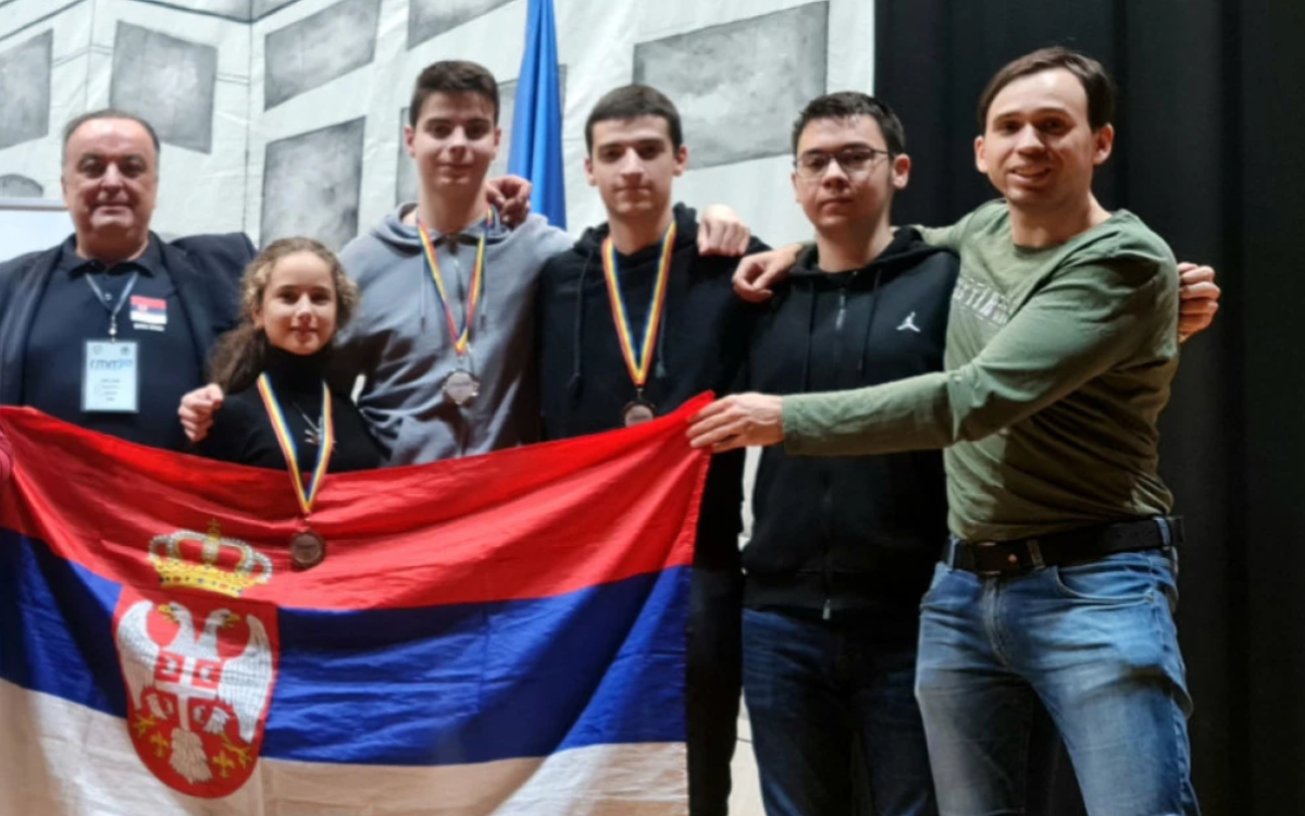 THREE MEDALS FOR SERBIAN HIGH SCHOOL STUDENTS: Our students shine at ...