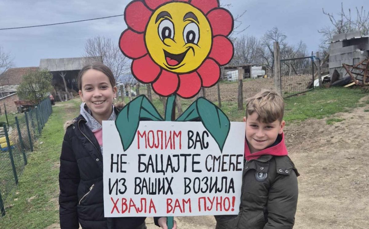 IVO CAR SHOWED HOW SERBIA IS LOVED: A five-kilometer section cleaned in ...