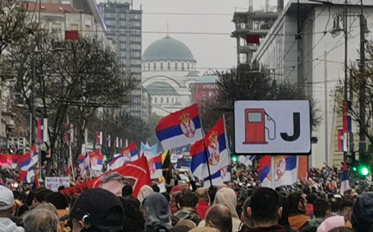 ON THE ANNIVERSARY OF THE BEGINNING OF THE NATO AGGRESSION: Students in ...