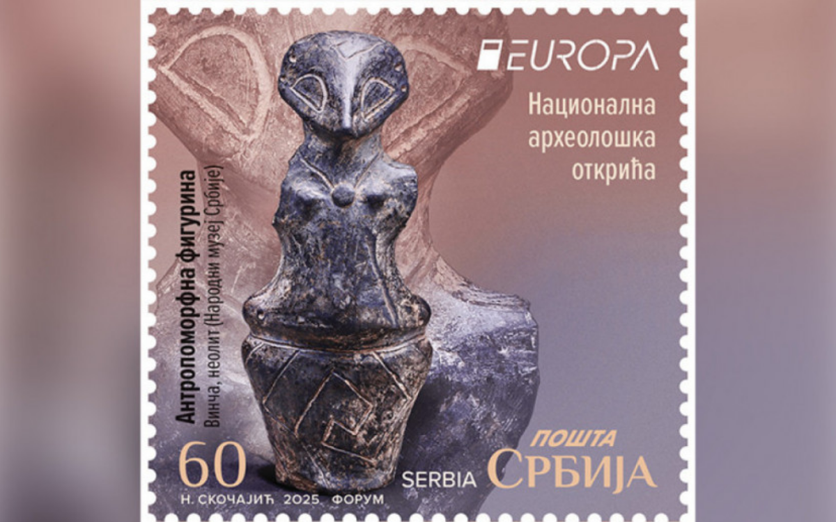 VOTE FOR THE VINČA FIGURINE: Serbian postage stamp in the race for the ...