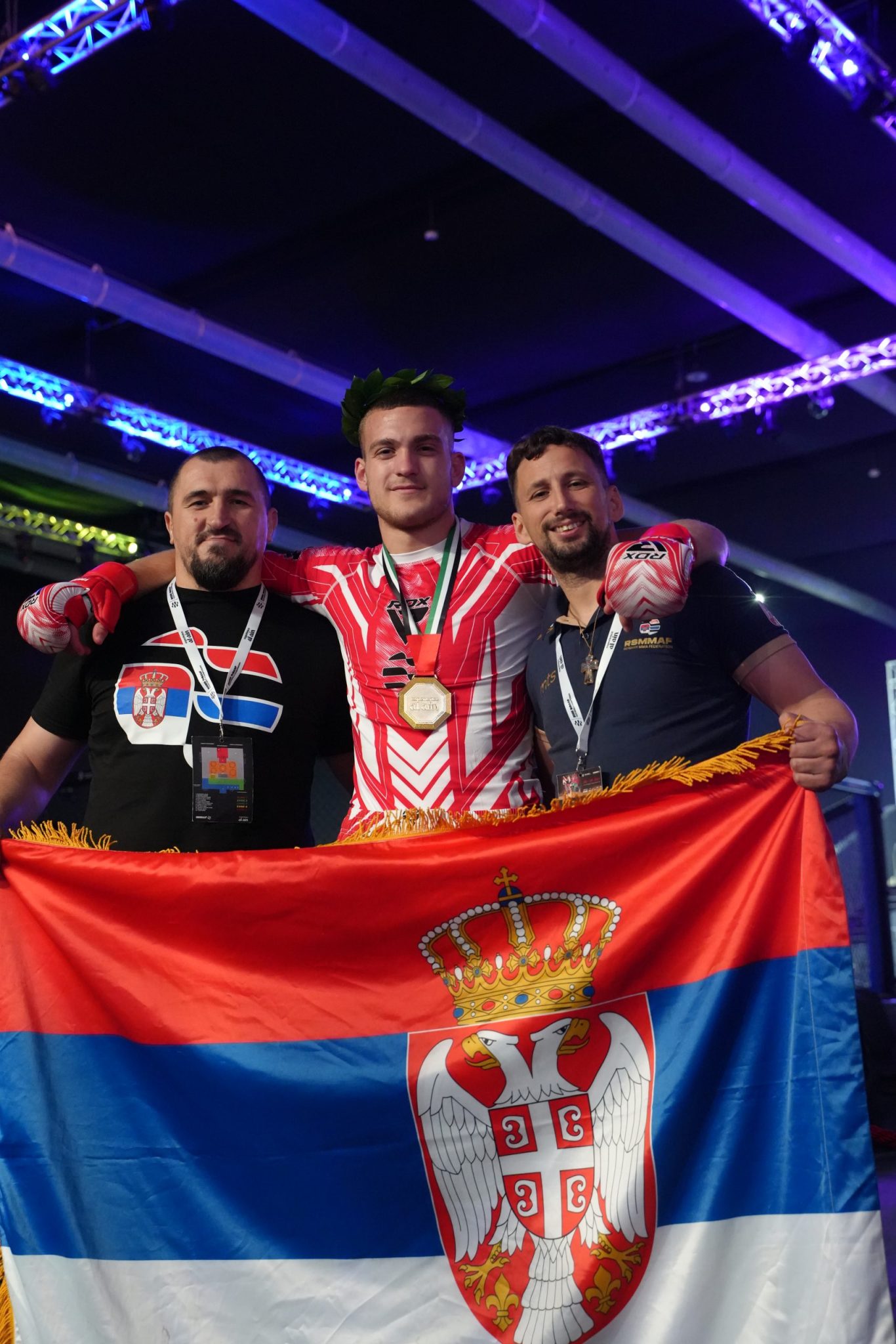 GOLD FOR SERBIA: Nemanja Blagojević again world champion in MMA! (PHOTO ...
