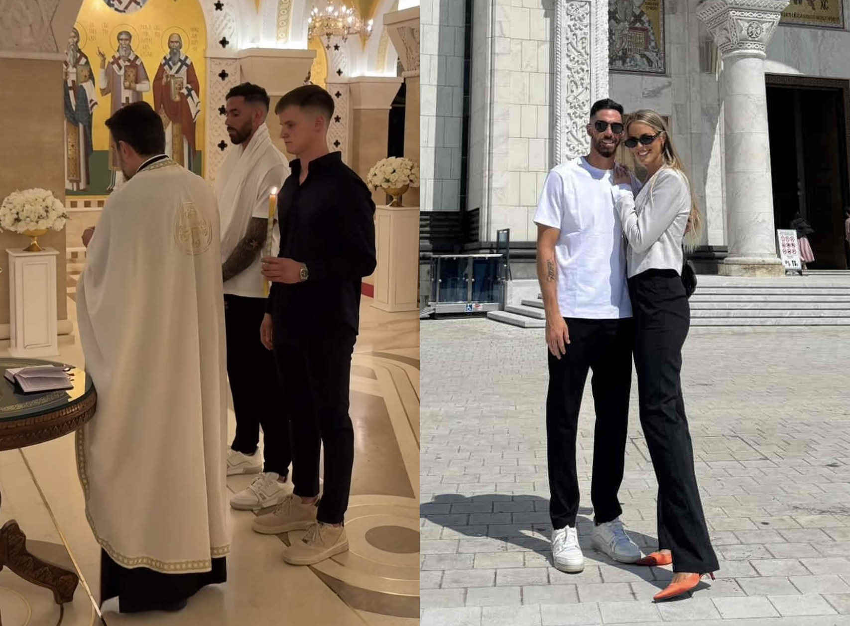 ARGENTINIAN BECAME ORTHODOX: Former Crvena Zvezda basketball player baptized in Temple of Saint ...