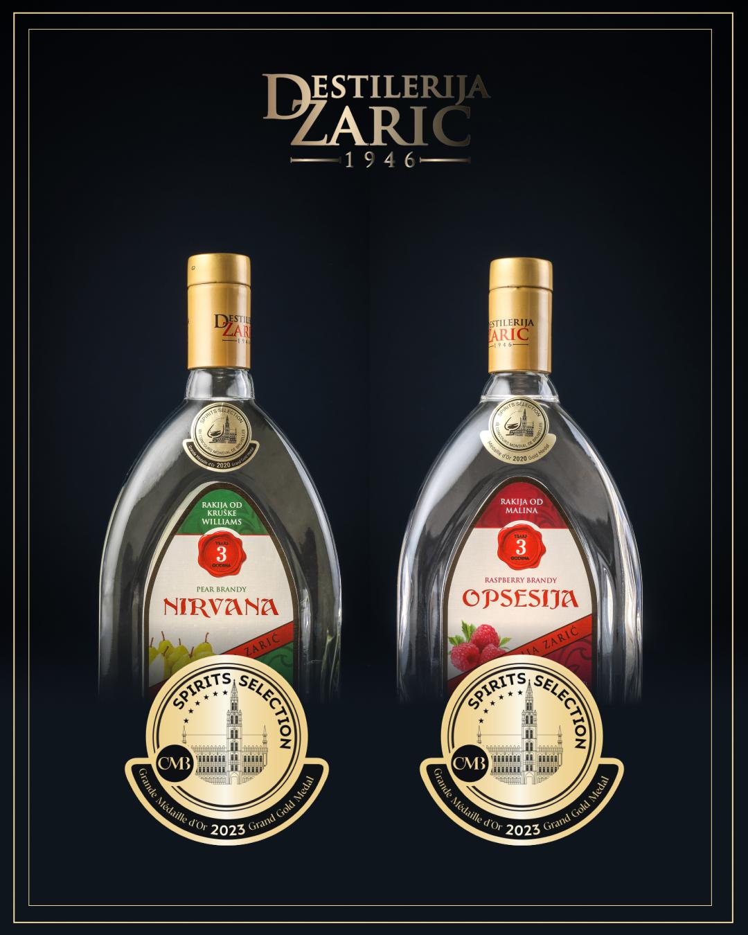VELIKI USPEH NAŠE DESTILERIJE: Srpske rakije osvojile dve velike zlatne ...