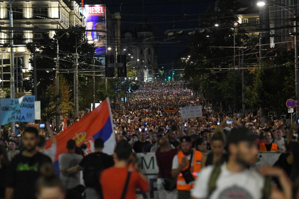 VELIKI PROTEST PROTIV RIO TINTA I KOPANJA LITIJUMA U SRBIJI: Desetine ...