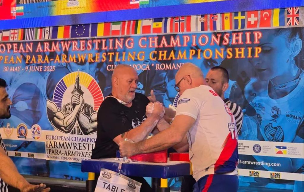 SERBIAN MUSCLE STRONGEST IN EUROPE: Branislav (62) wins gold and silver ...